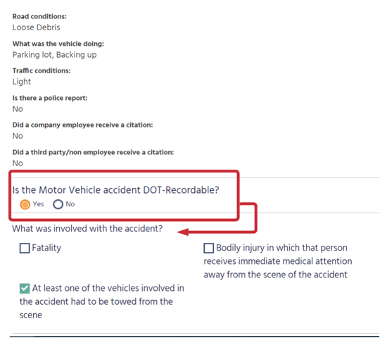 Managing Motor Vehicle Reports